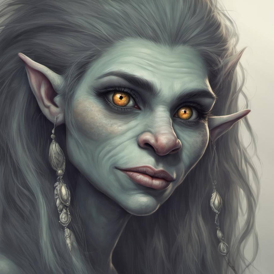 Beautiful Female Troll 3 By Ravenjovan On Deviantart
