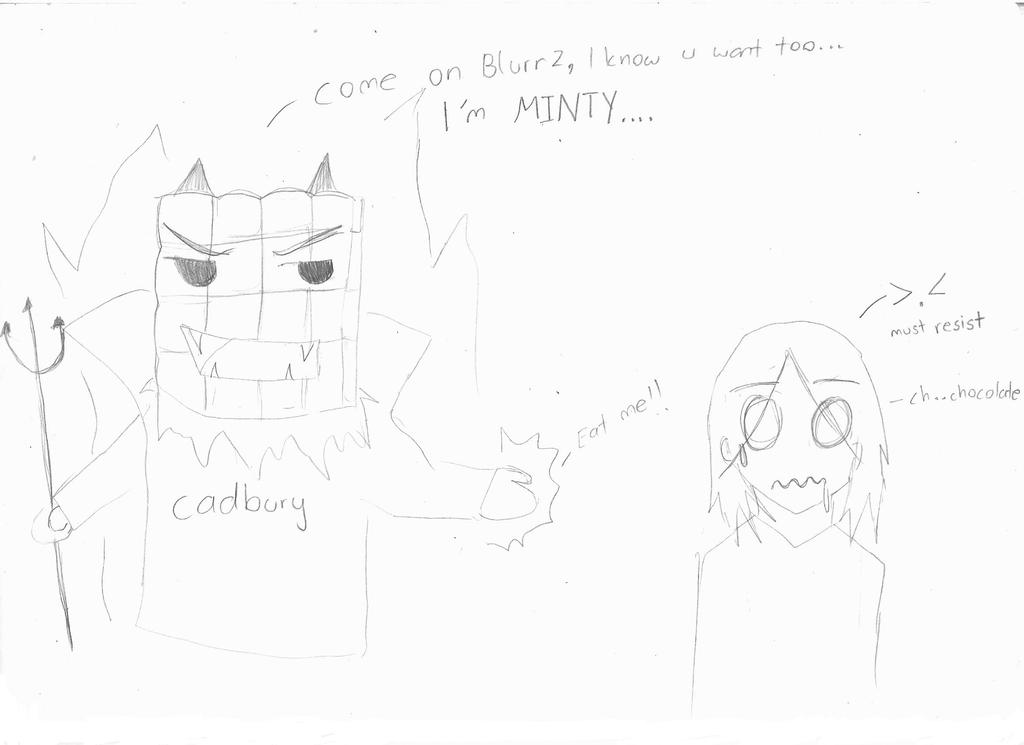 Chocolate is Satan by BlurrZ94 on DeviantArt