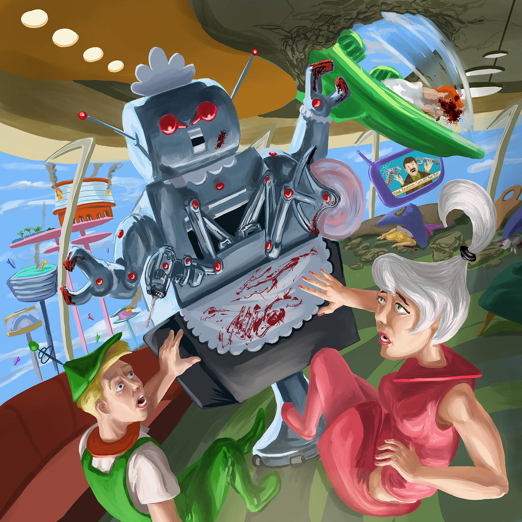 Rosie From The Jetsons By The Finite On Deviantart