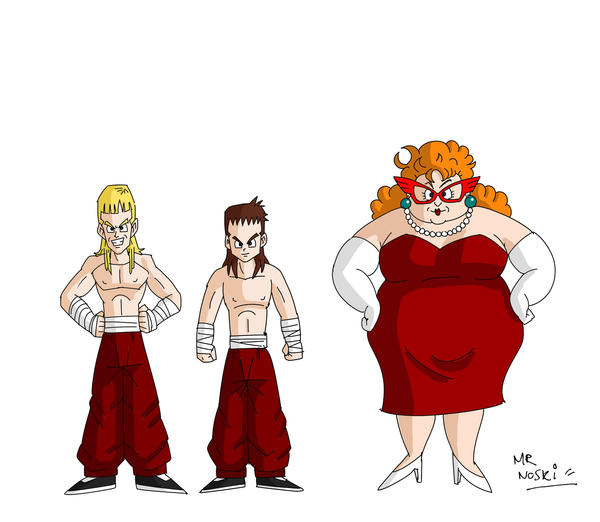 Idasa Ikose And Their Mother Dragon Ball By Mrnoski On Deviantart