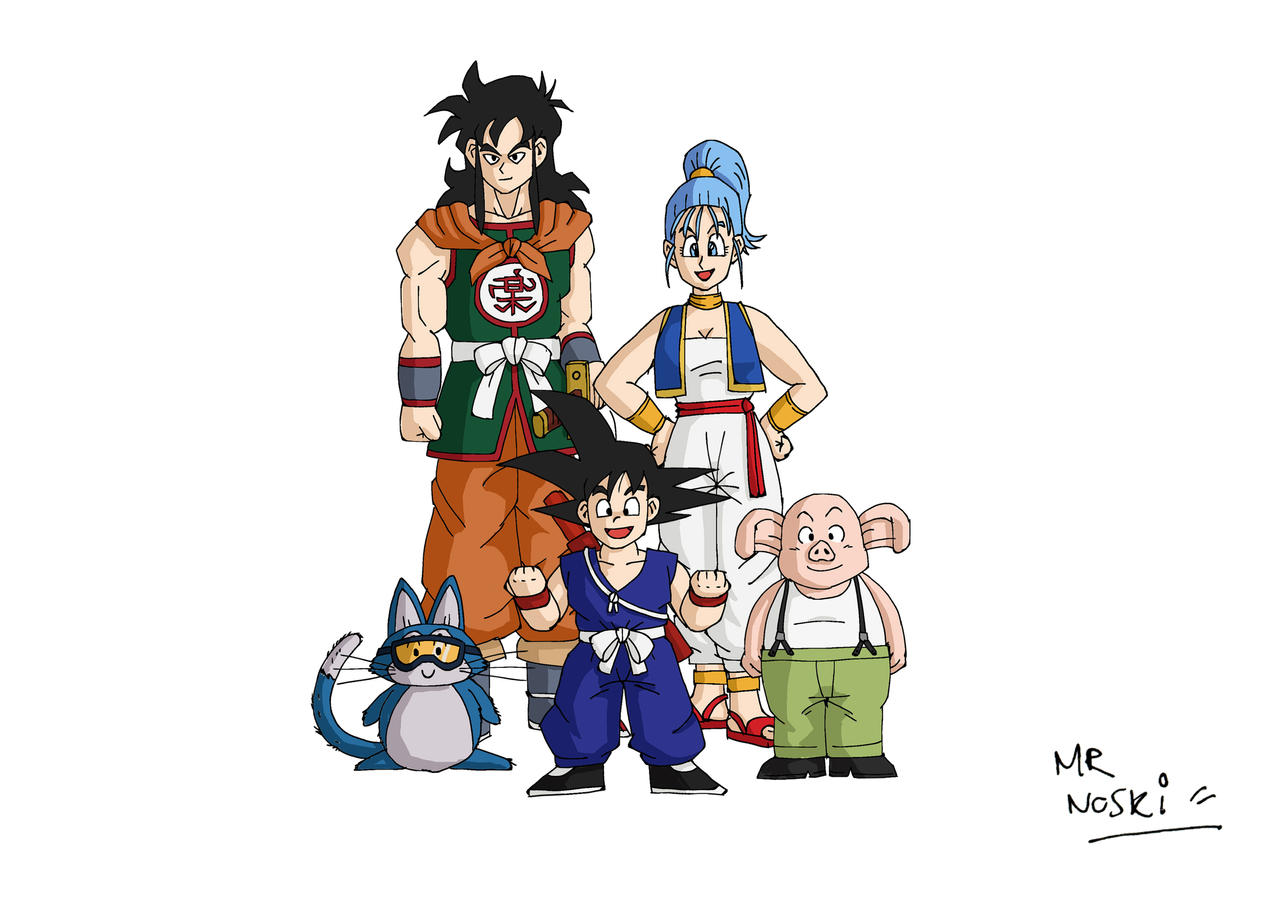 Dragon Ball Goku And Friends By Mrnoski On Deviantart
