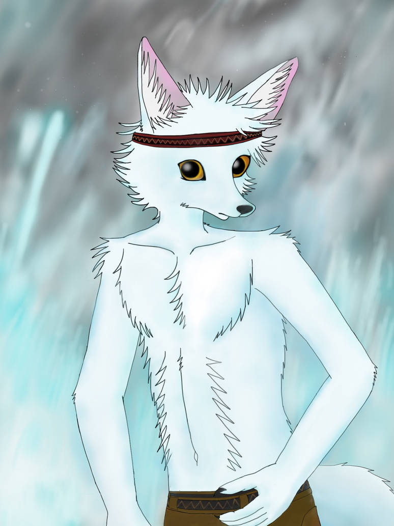 Anthro Arctic Fox By Stormkitsune1138 On Deviantart