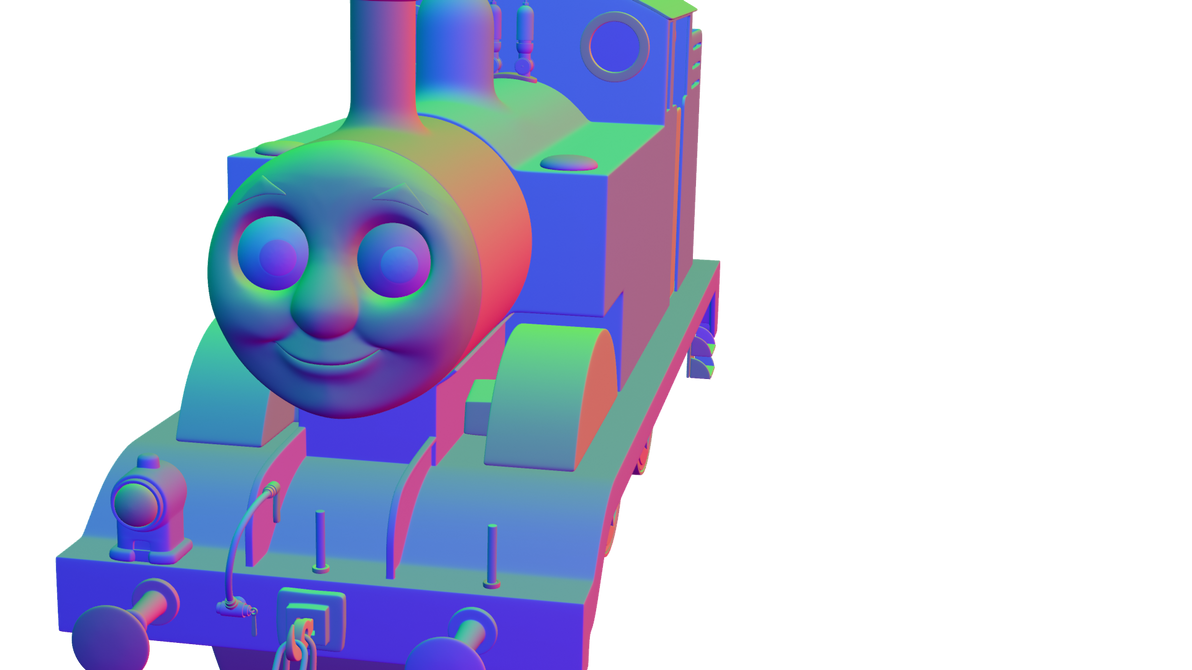 Rainbow Thommo render blender by PAC-MAN12345677 on DeviantArt Rainbow Thommo render blender by PAC-MAN12345677 on DeviantArt
