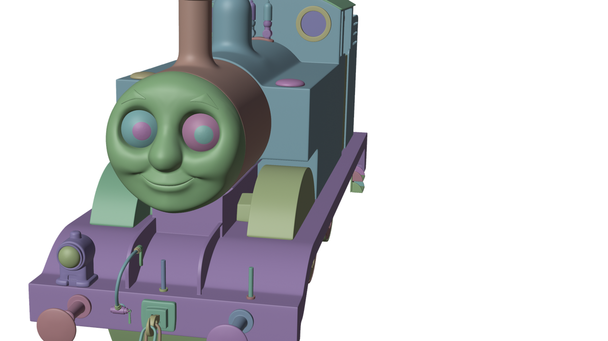 Pastel colour Thomas blender render by PAC-MAN12345677 on DeviantArt Pastel colour Thomas blender render by PAC-MAN12345677 on DeviantArt