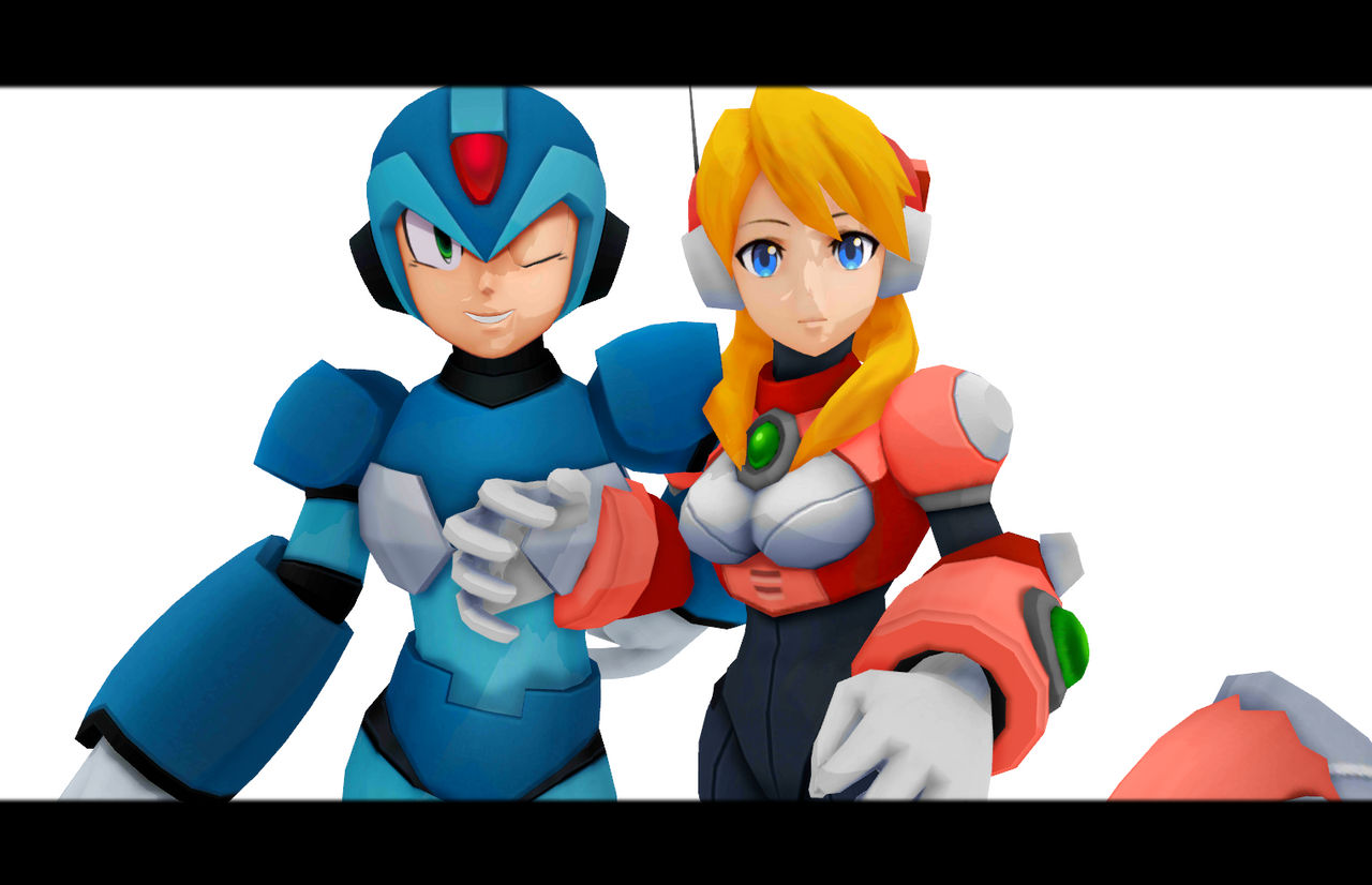 Rockman X And Alia Megaman X Dive Mmd By Rosyotaku On Deviantart