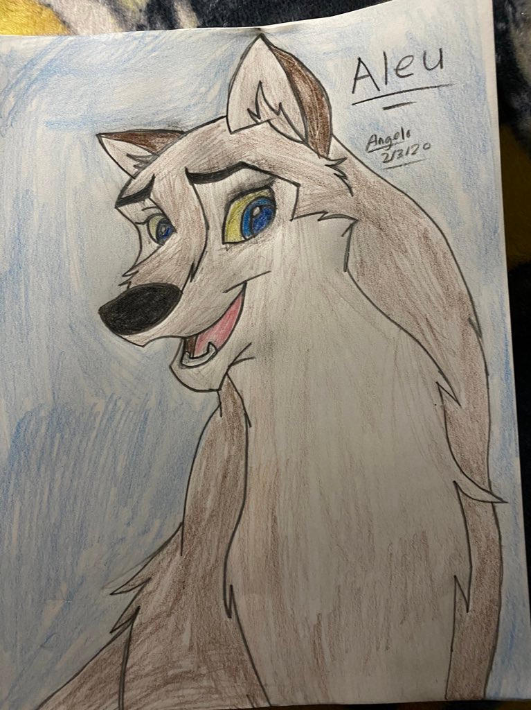 Aleu Drawing By Angelotea On Deviantart