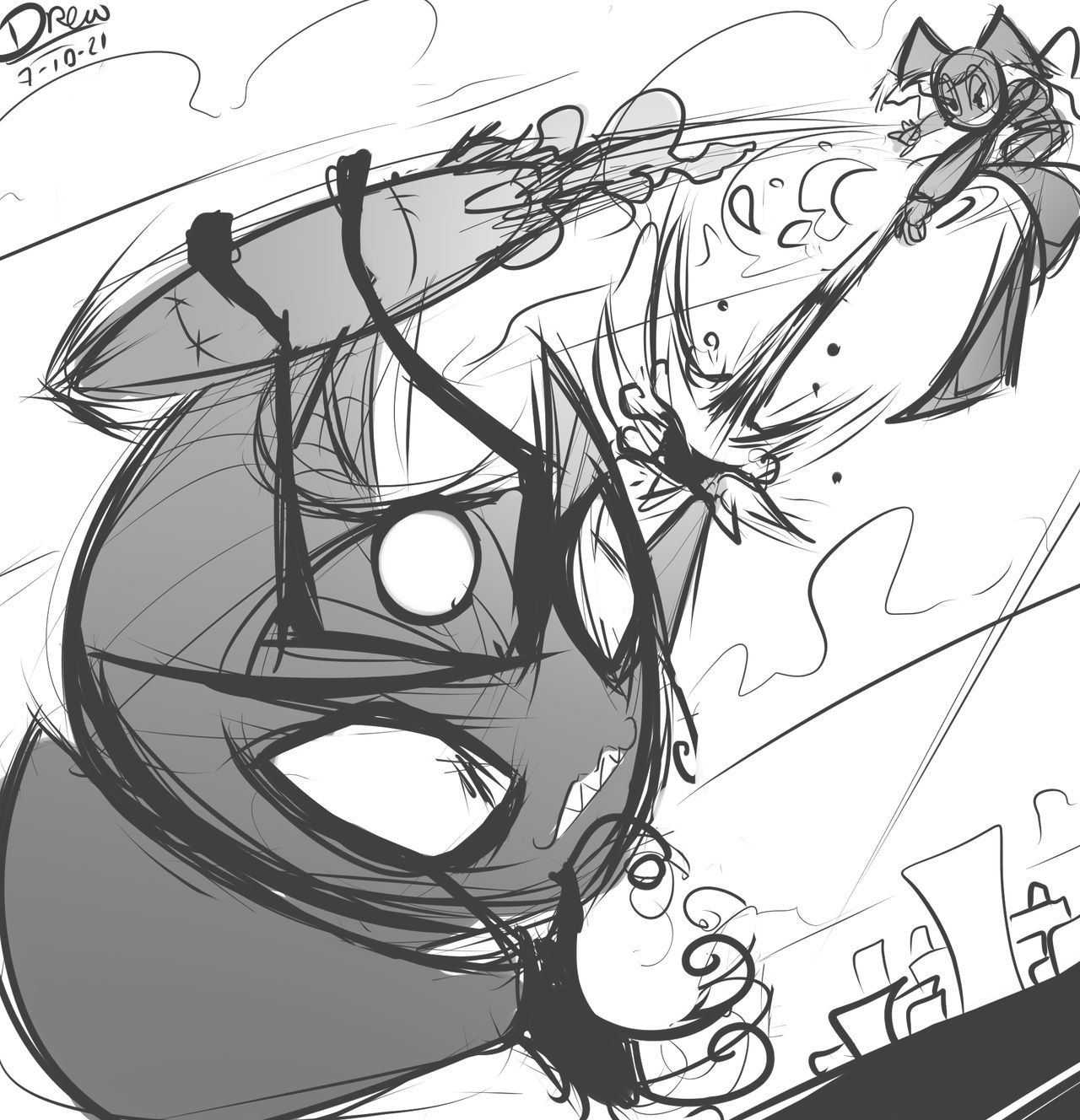Jenny Vs Vexus By Drewcake Da On Deviantart