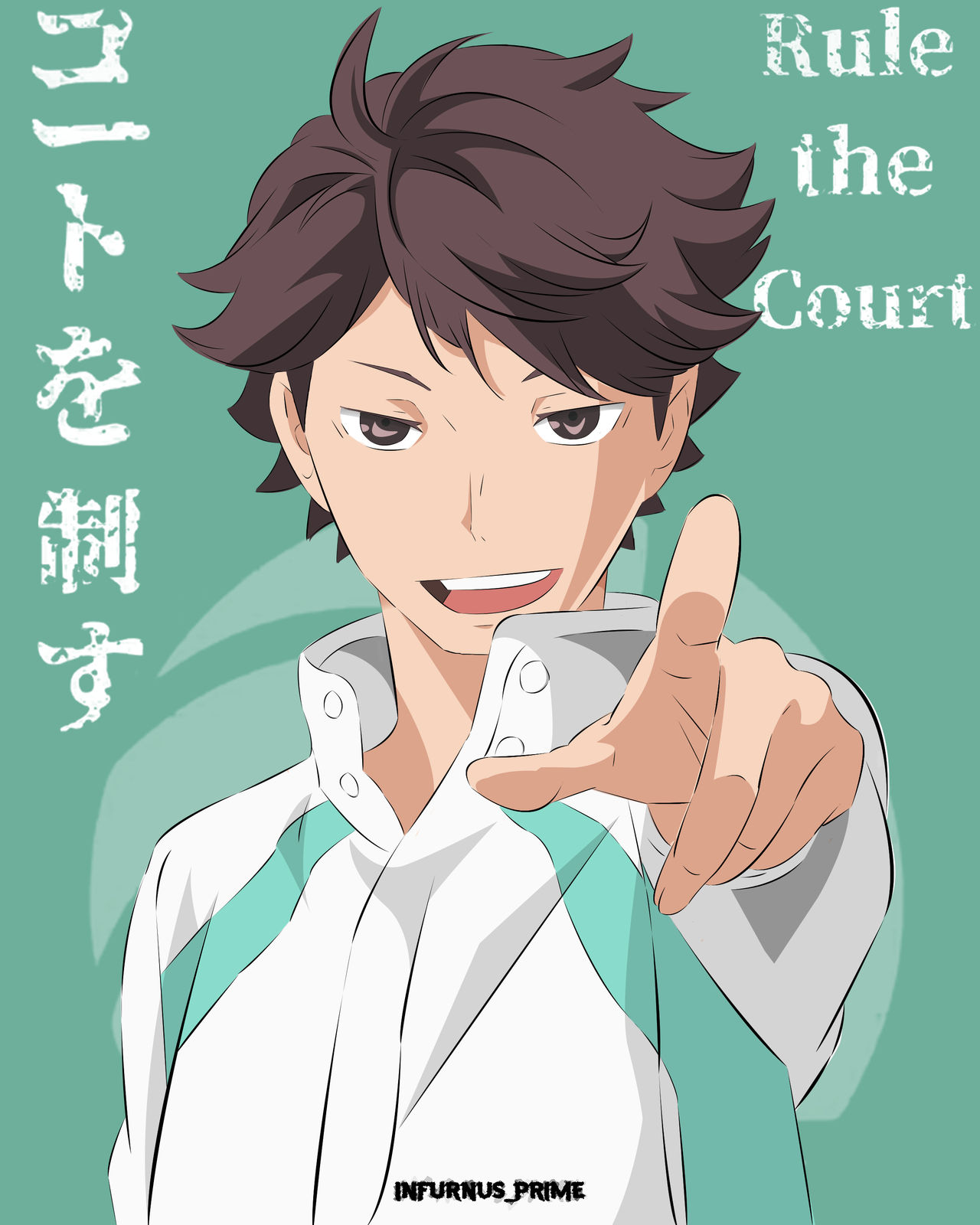 Toru Oikawa By Infurnusprime On Deviantart