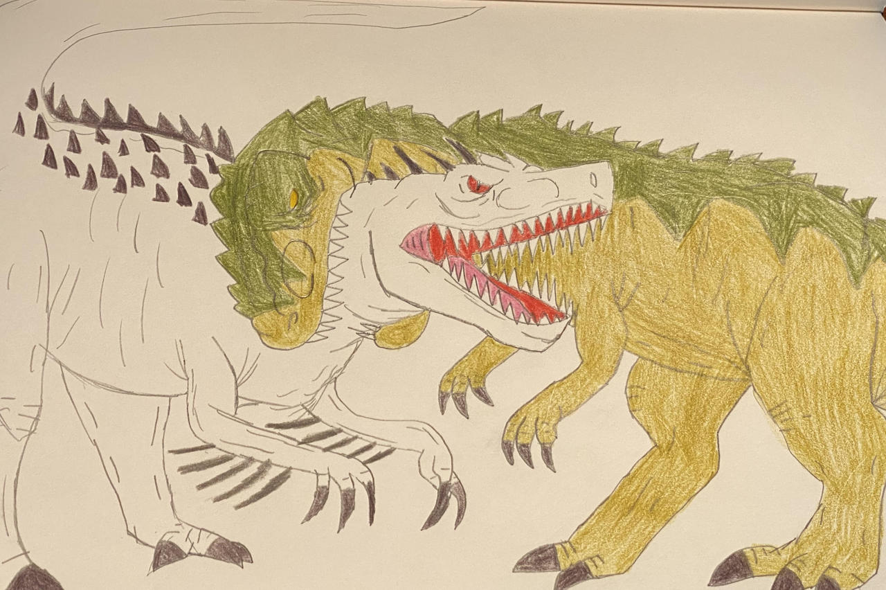 Giganotosaurus Vs Indominus Rex By Jurassicwarrior451 On Deviantart