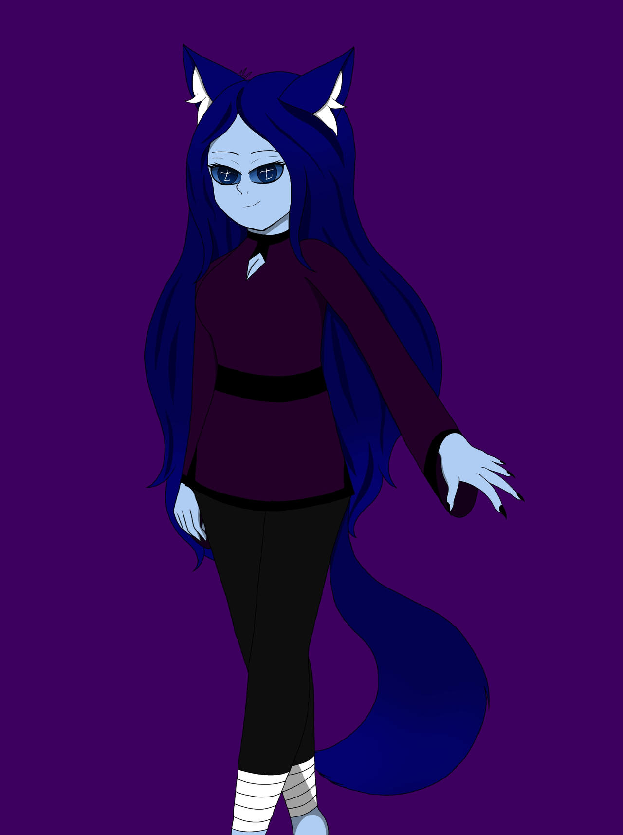 Yui Demon Version By Goldenfox468 On Deviantart