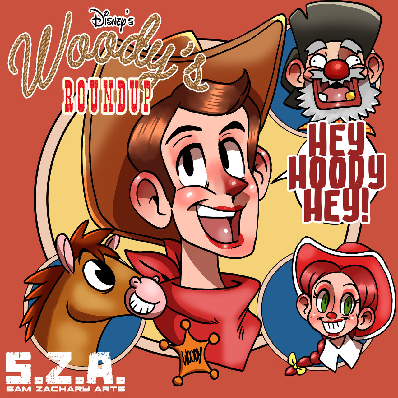 Woodys Round Up By Samzacharyarts On Deviantart
