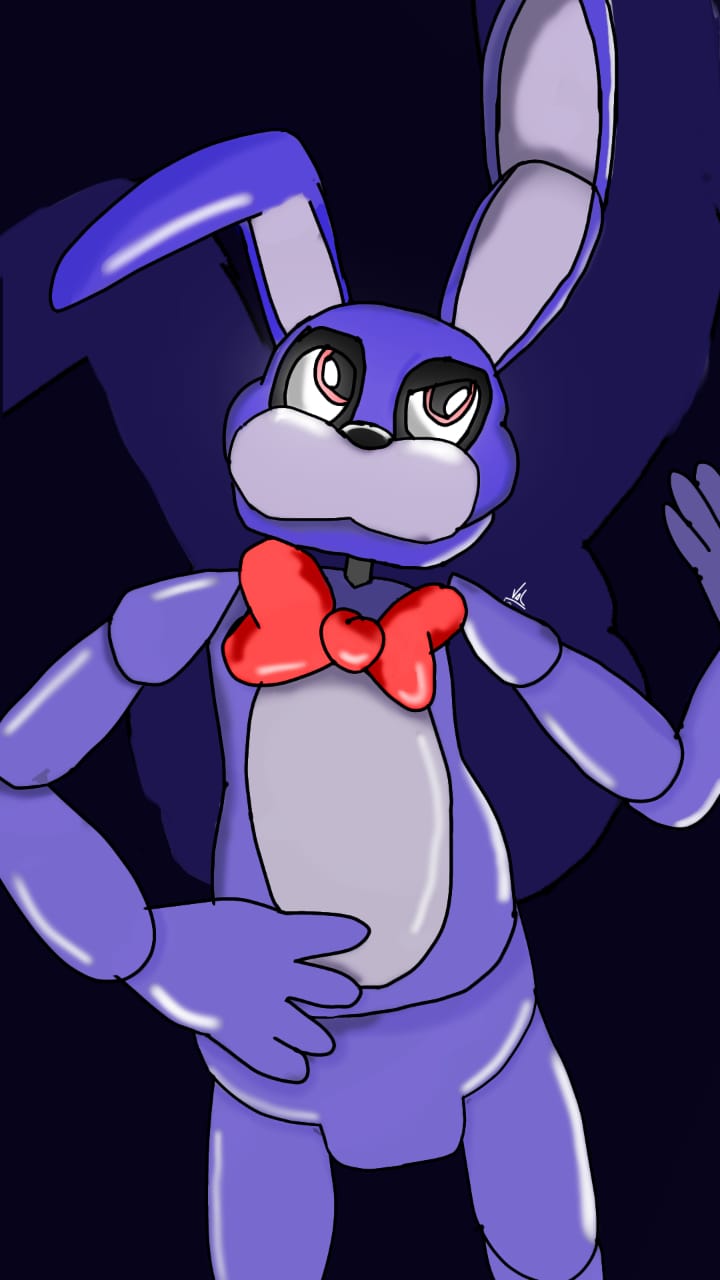 Bonnie El Conejo Fanart By Arendela Elsa45 On Deviantart