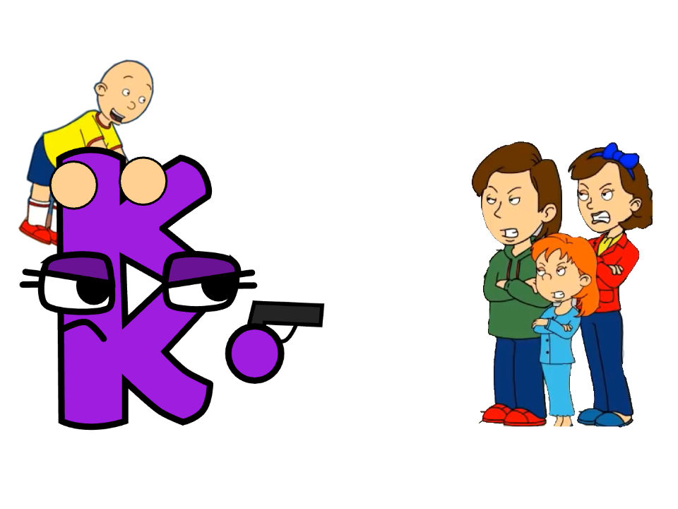 Kwak Saves Caillou From Boris Doris And Rosie By Artynotes24 On Deviantart