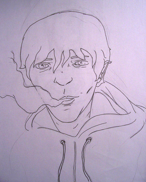 Smoking Boy by Bovasaur on DeviantArt