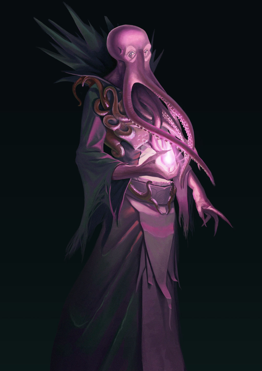 Mind Flayer From Dnd By Nikitakapitunov On Deviantart