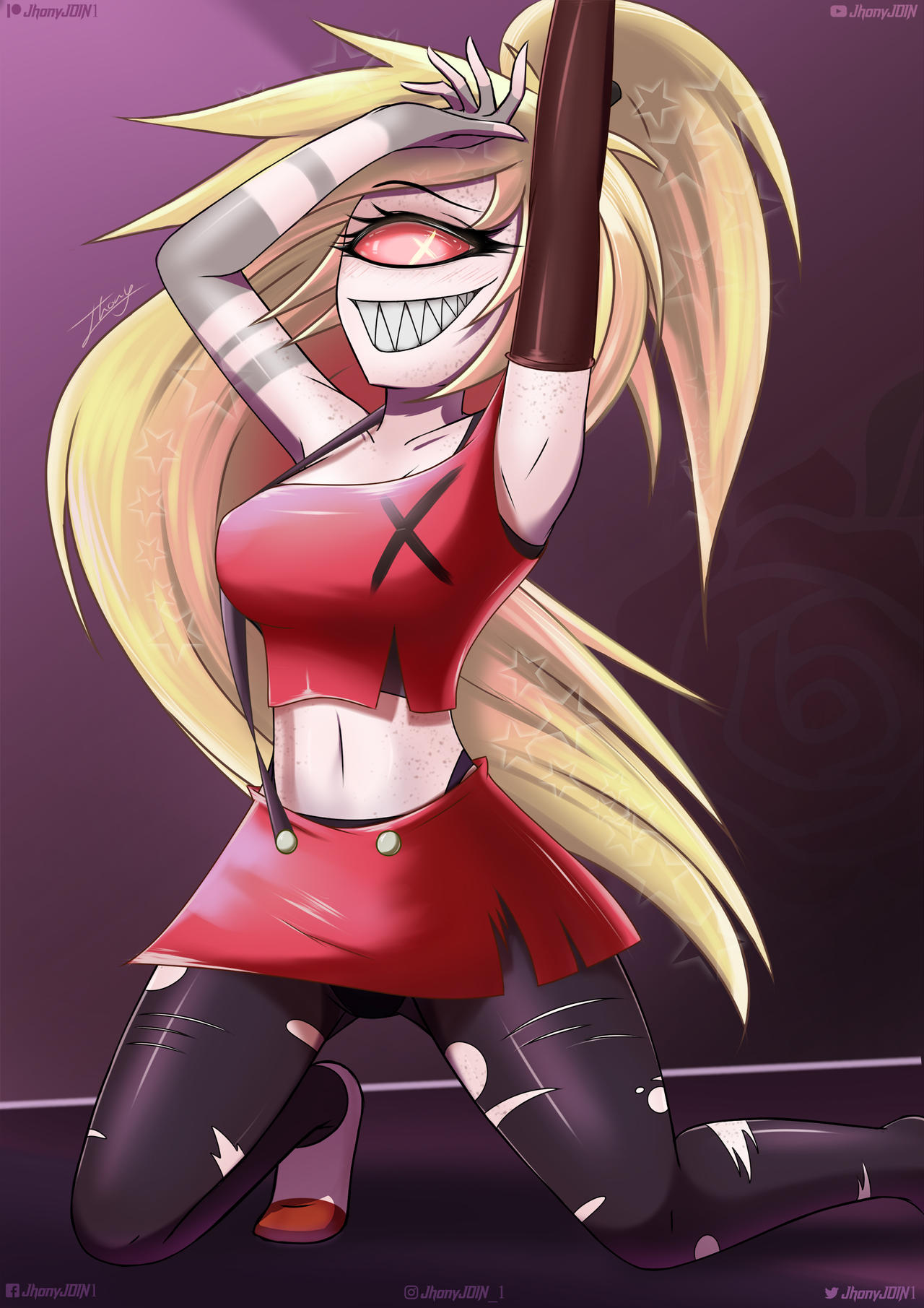 Cherri Bomb Hazbin Hotel By Jhonyjoin On Deviantart