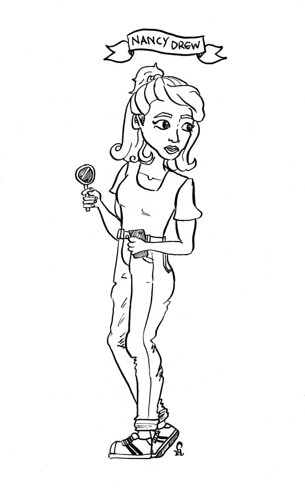 Nancy Drew By Tintin444 On Deviantart