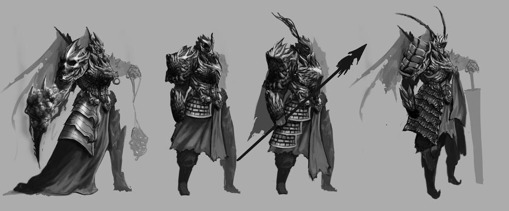 Demon Knight Character design by jeffchendesigns on DeviantArt Demon Knight Character design by jeffchendesigns on DeviantArt