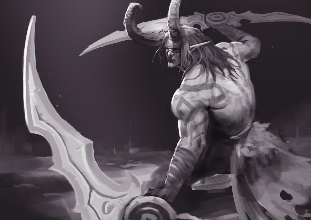 Demon Hunter by jeffchendesigns on DeviantArt Demon Hunter by jeffchendesigns on DeviantArt