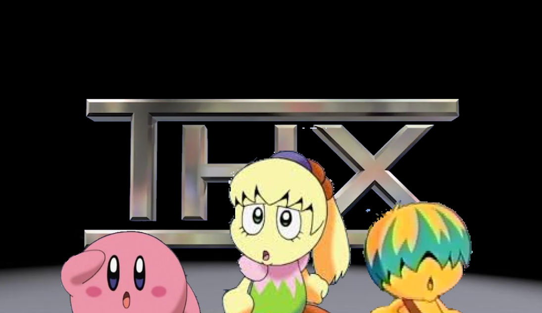 Kirby Tiff And Tuff At The Thx Logo By Icejr08 On Deviantart