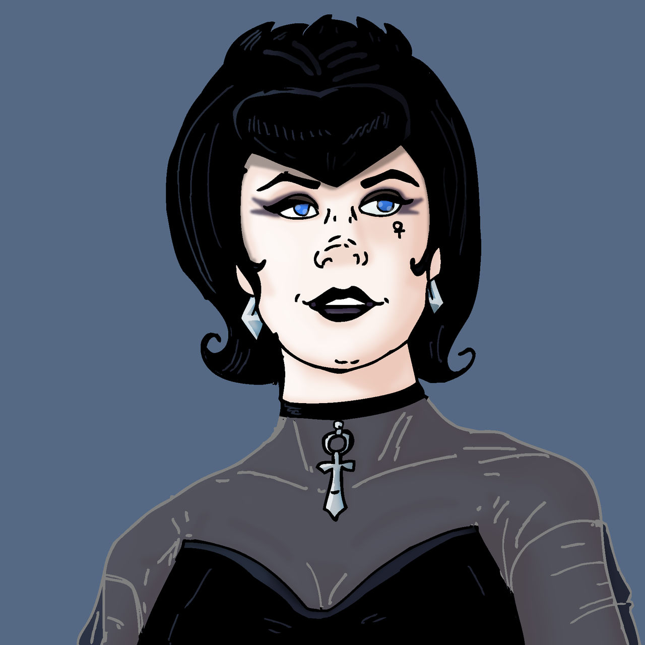 Serena Goth By Lalocabruja On Deviantart