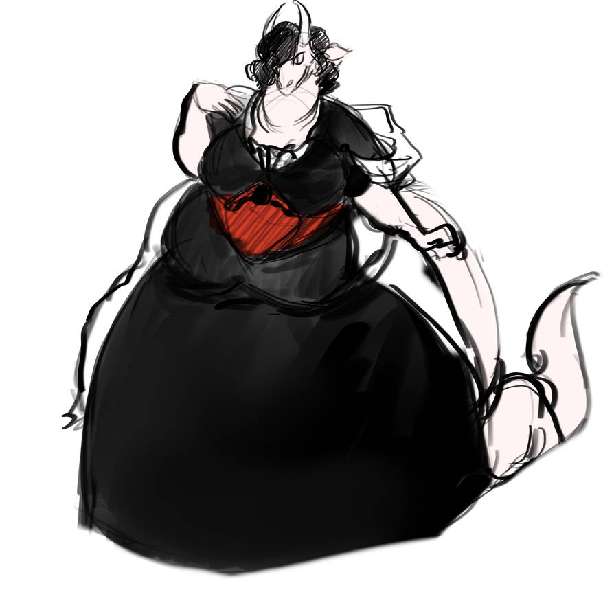 Mathilde In Her Best Weight By Chubber Z On Deviantart