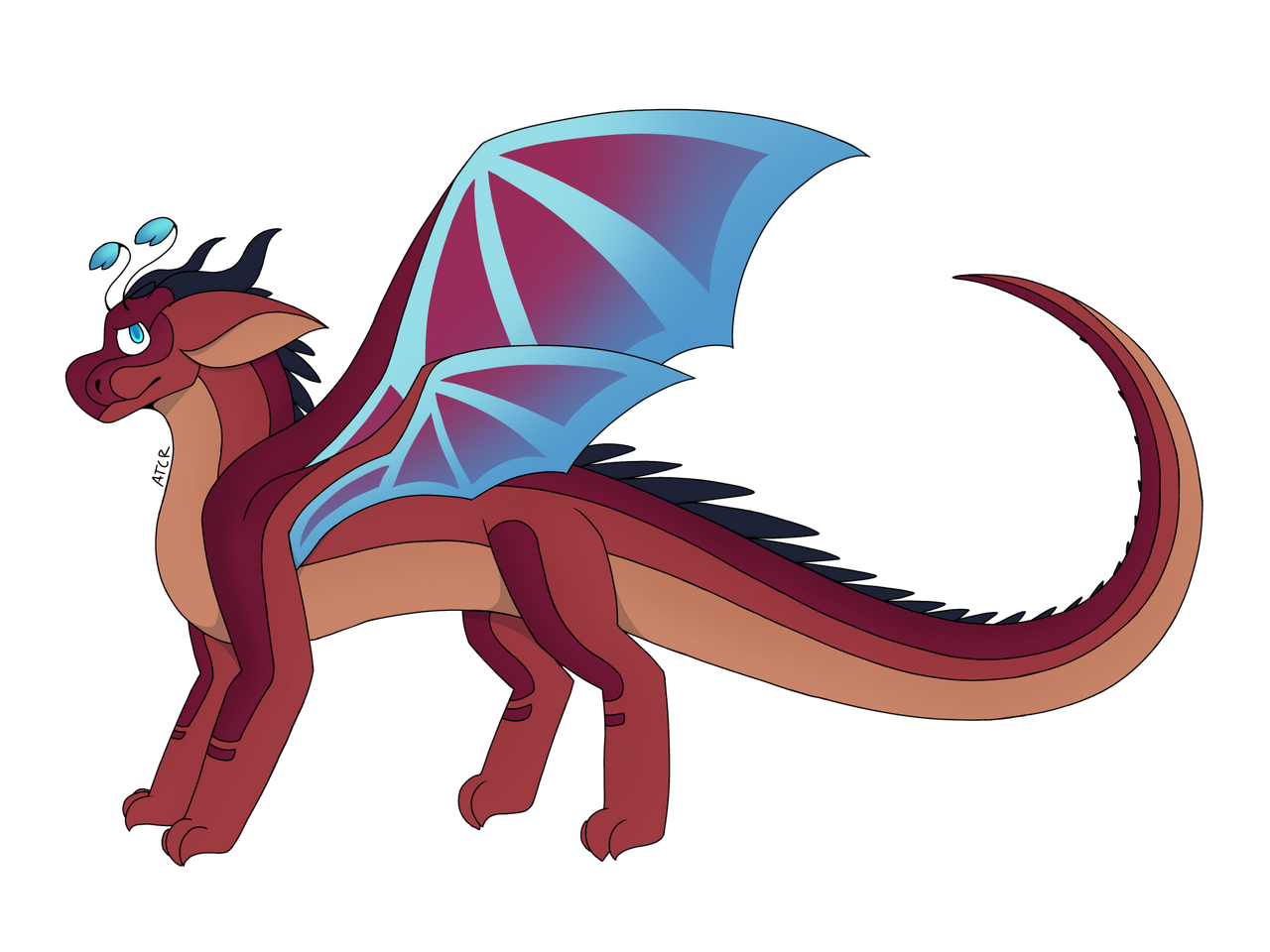 SkyWing SilkWing Hybrid (DSHC) by Phantomwolf115 on DeviantArt SkyWing SilkWing Hybrid (DSHC) by Phantomwolf115 on DeviantArt