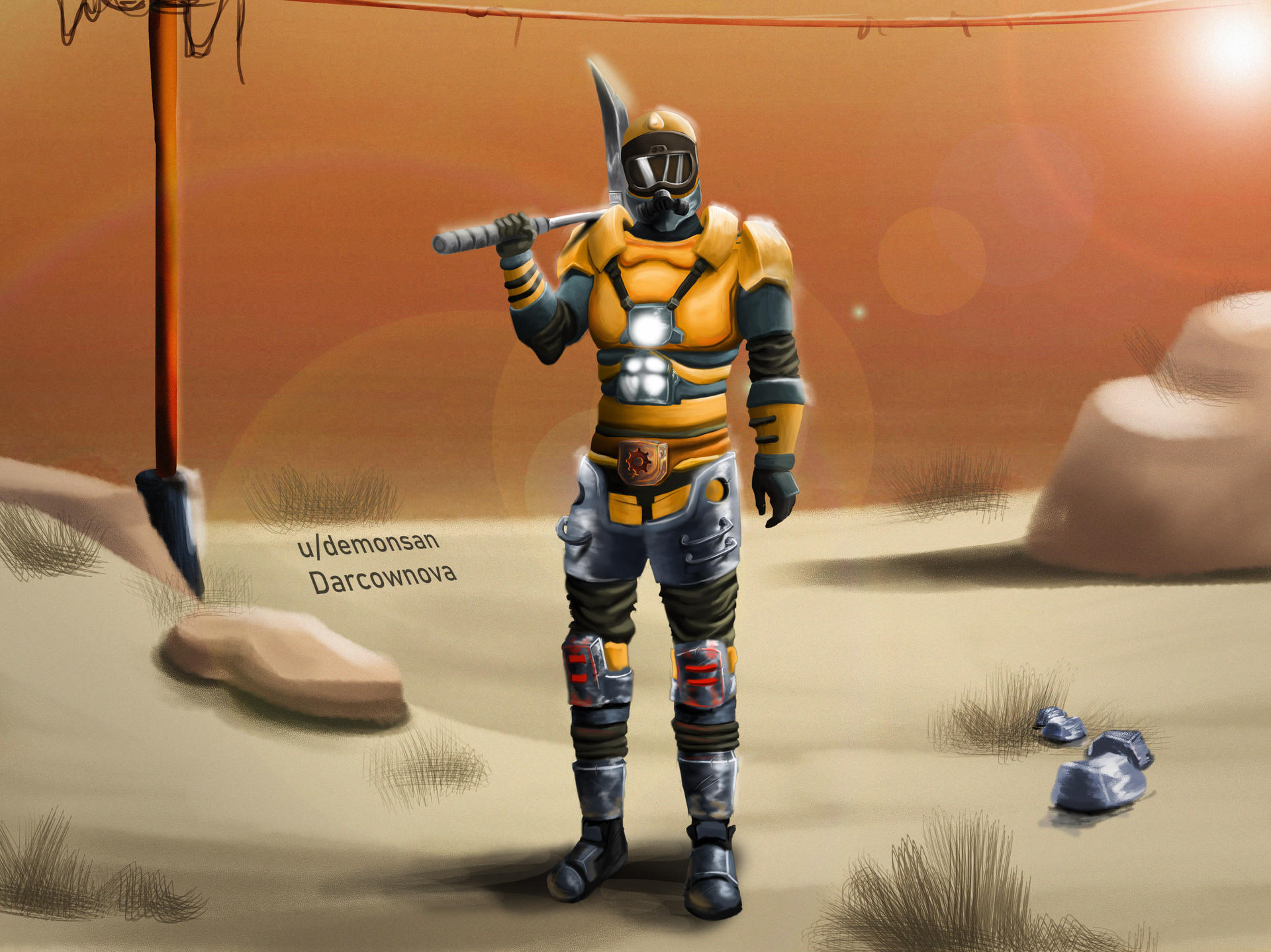 Power Armor Mk2 From Factorio By Darcownova On Deviantart