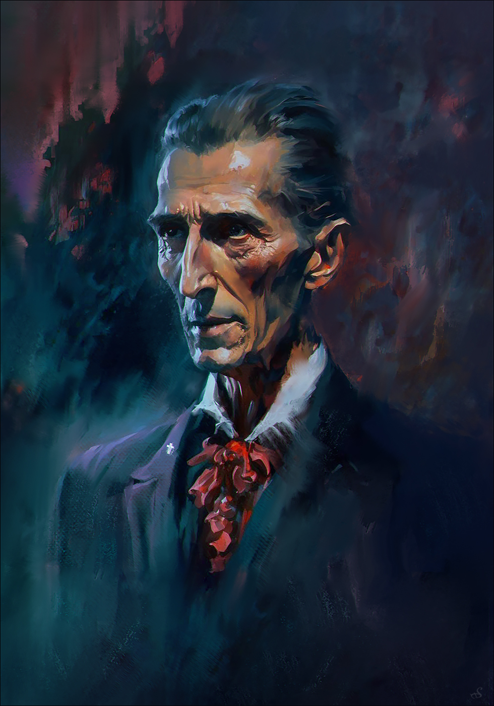 Peter Cushing portrait by Sebastien-Ecosse on DeviantArt Peter Cushing portrait by Sebastien-Ecosse on DeviantArt