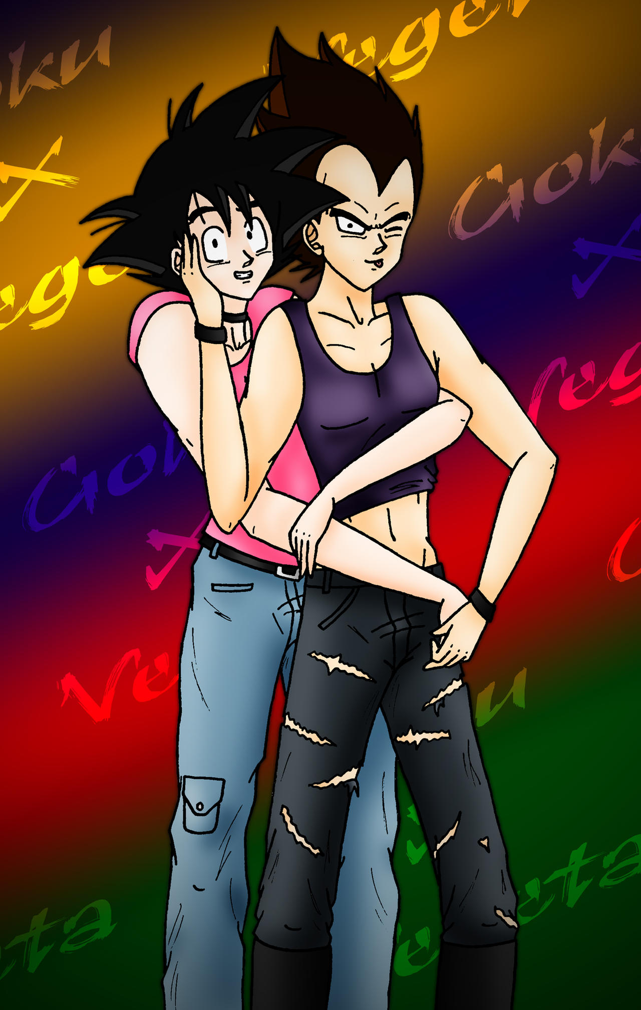 Goku X Vegeta By Reitanna Seishin On Deviantart