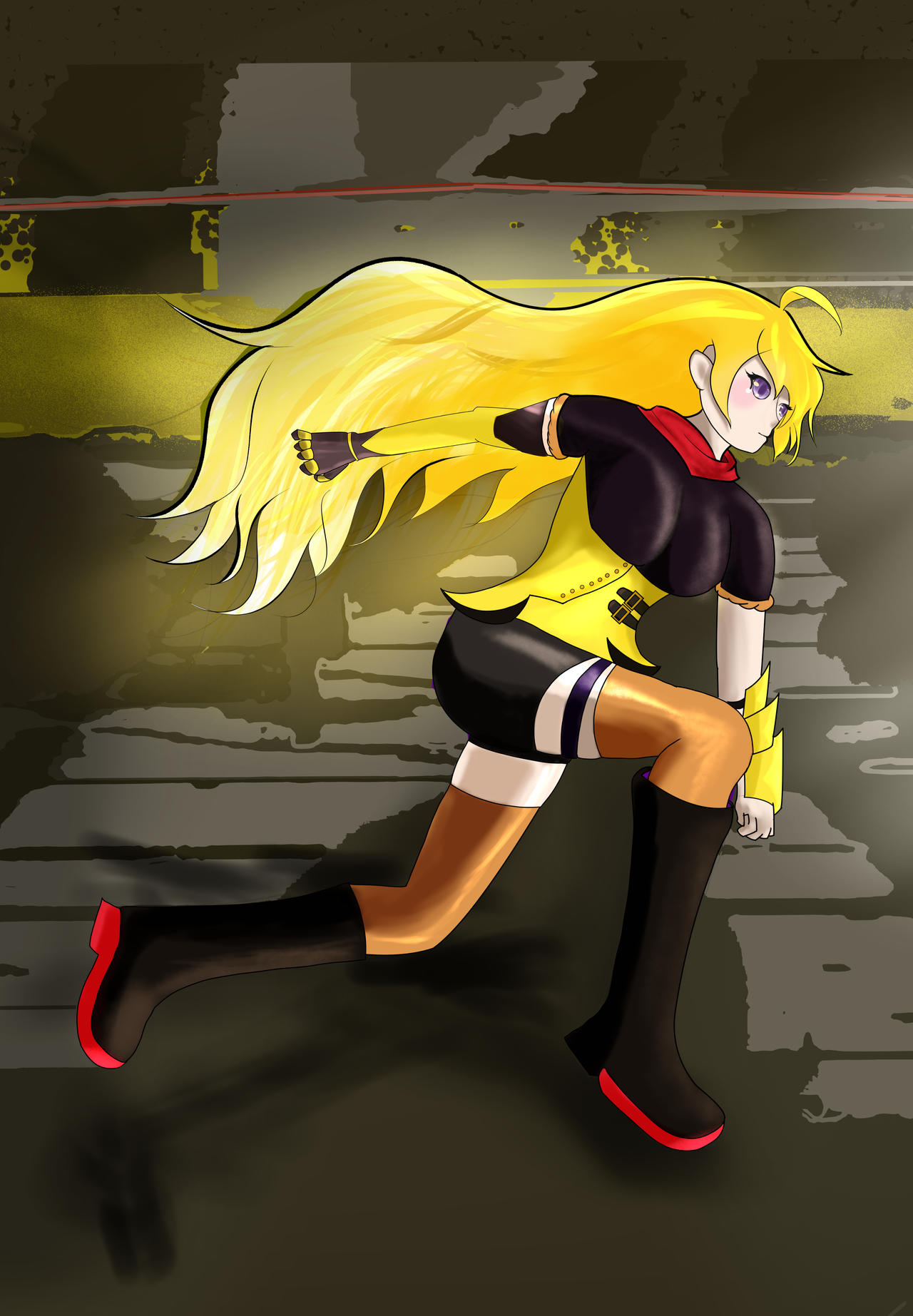Yang Xiao Long Redesign By Loiiith On Deviantart