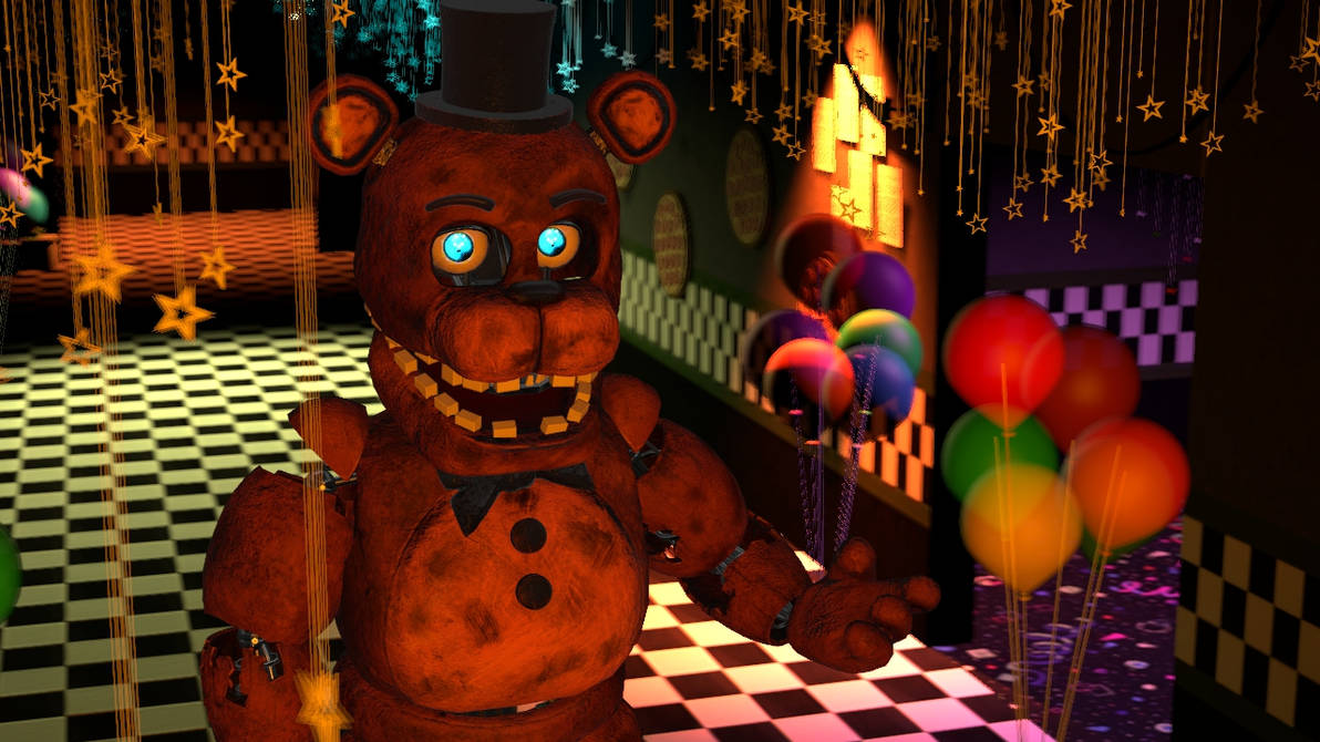 Withered Freddy Artwork Model By Tettris By Dominoxyz On Deviantart