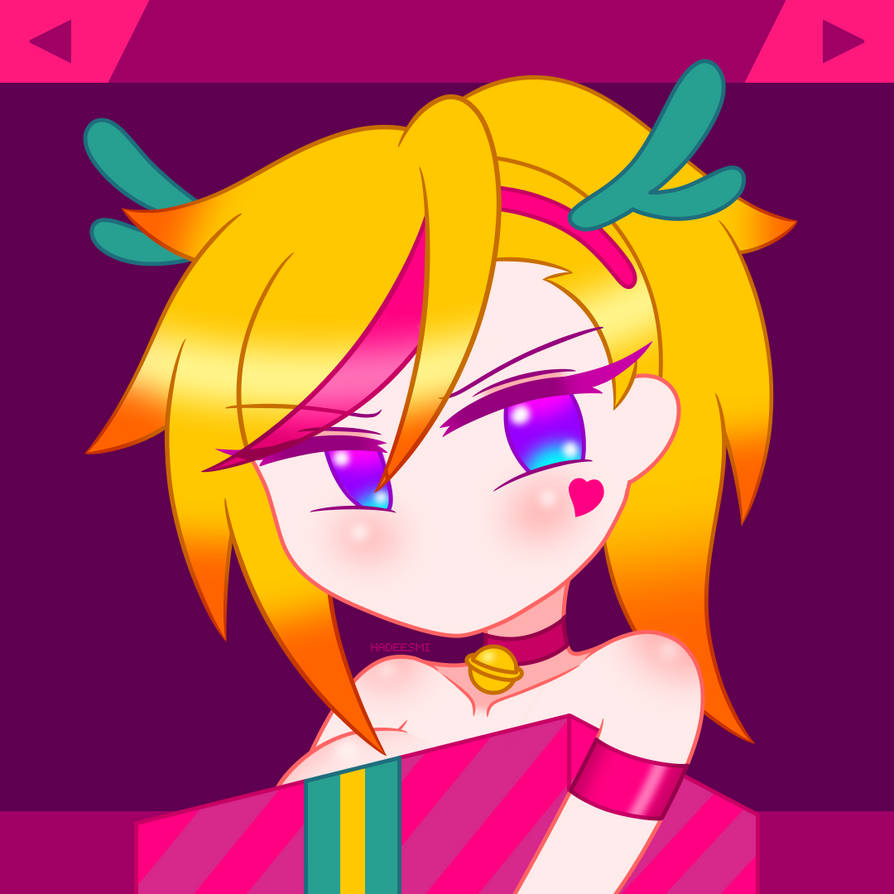 Muse Dash Rin Christmas T By Hadeesmi On Deviantart