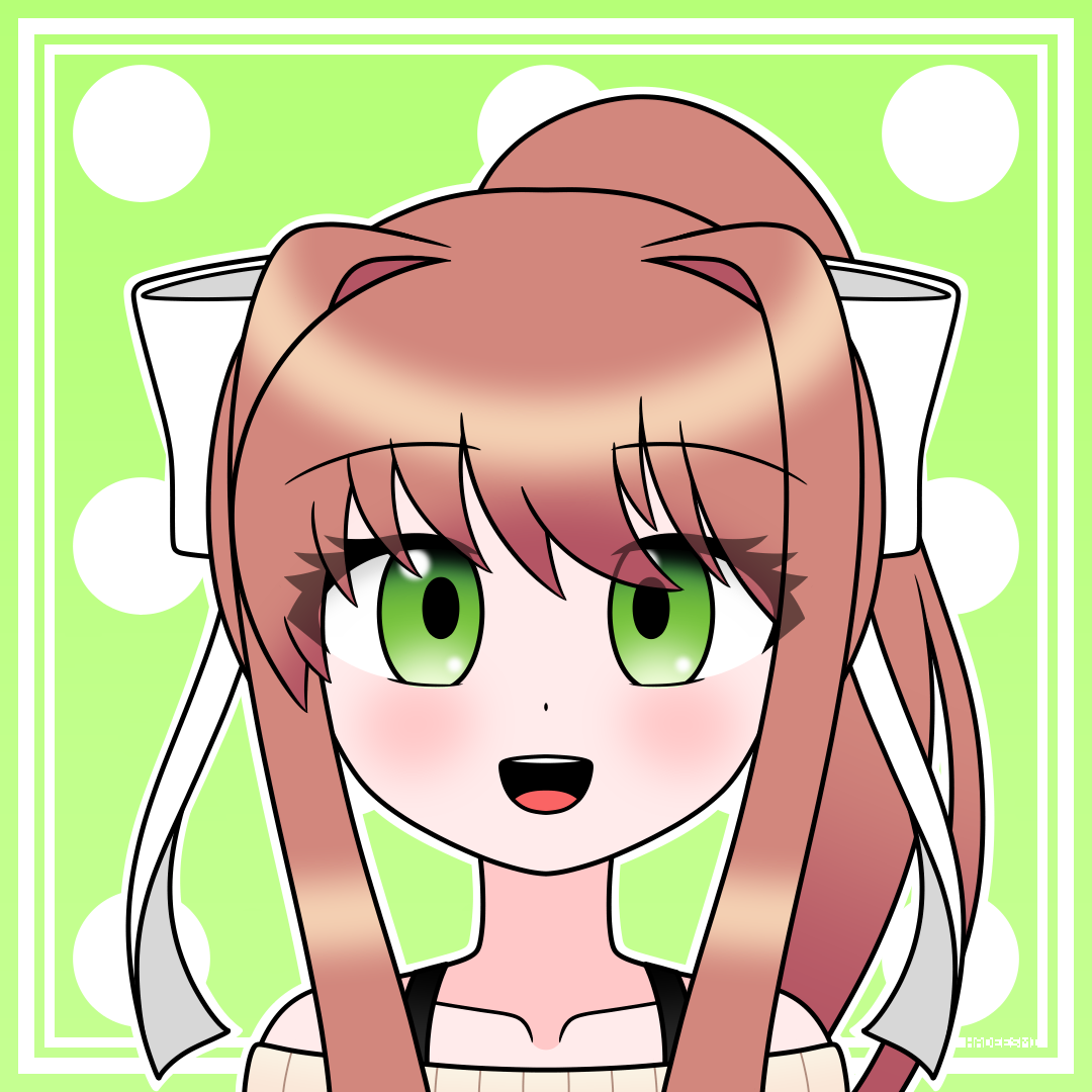 Ddlc Monika Casual By Hadeesmi On Deviantart