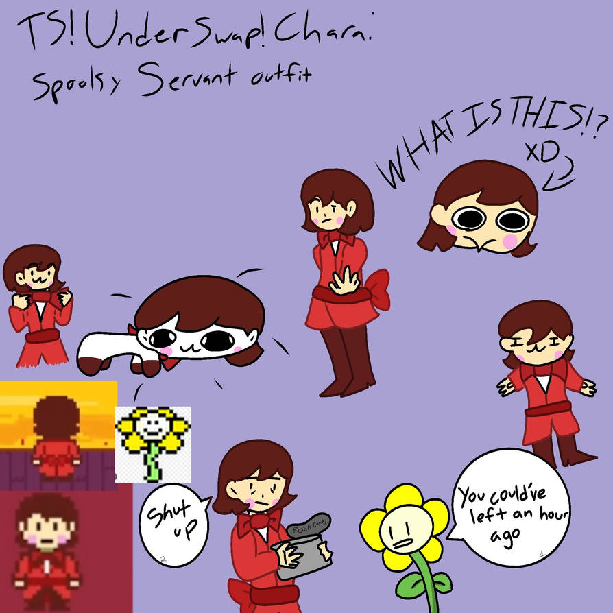 TS! Underswap Chara fanart! by TGA4 on DeviantArt TS! Underswap Chara fanart! by TGA4 on DeviantArt
