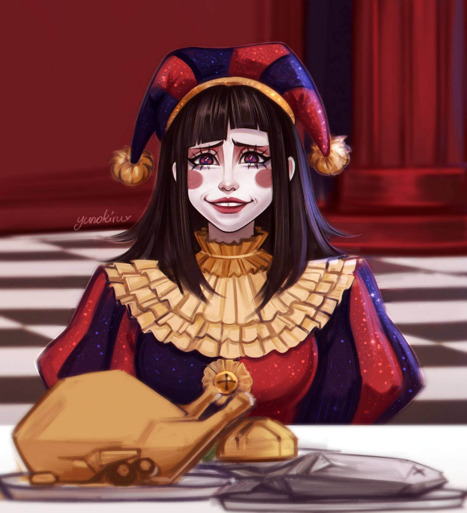 Pomni The Amazing Digital Circus By Yunokiru Str On Deviantart