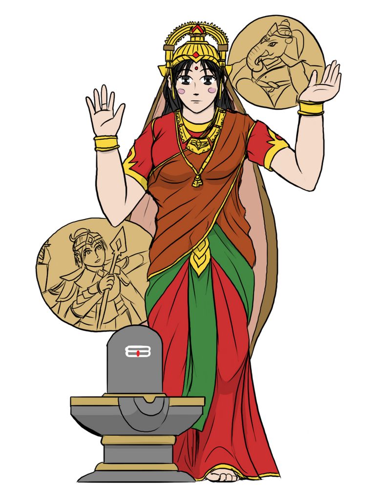 Parvati Devi by VachalenXEON on DeviantArt