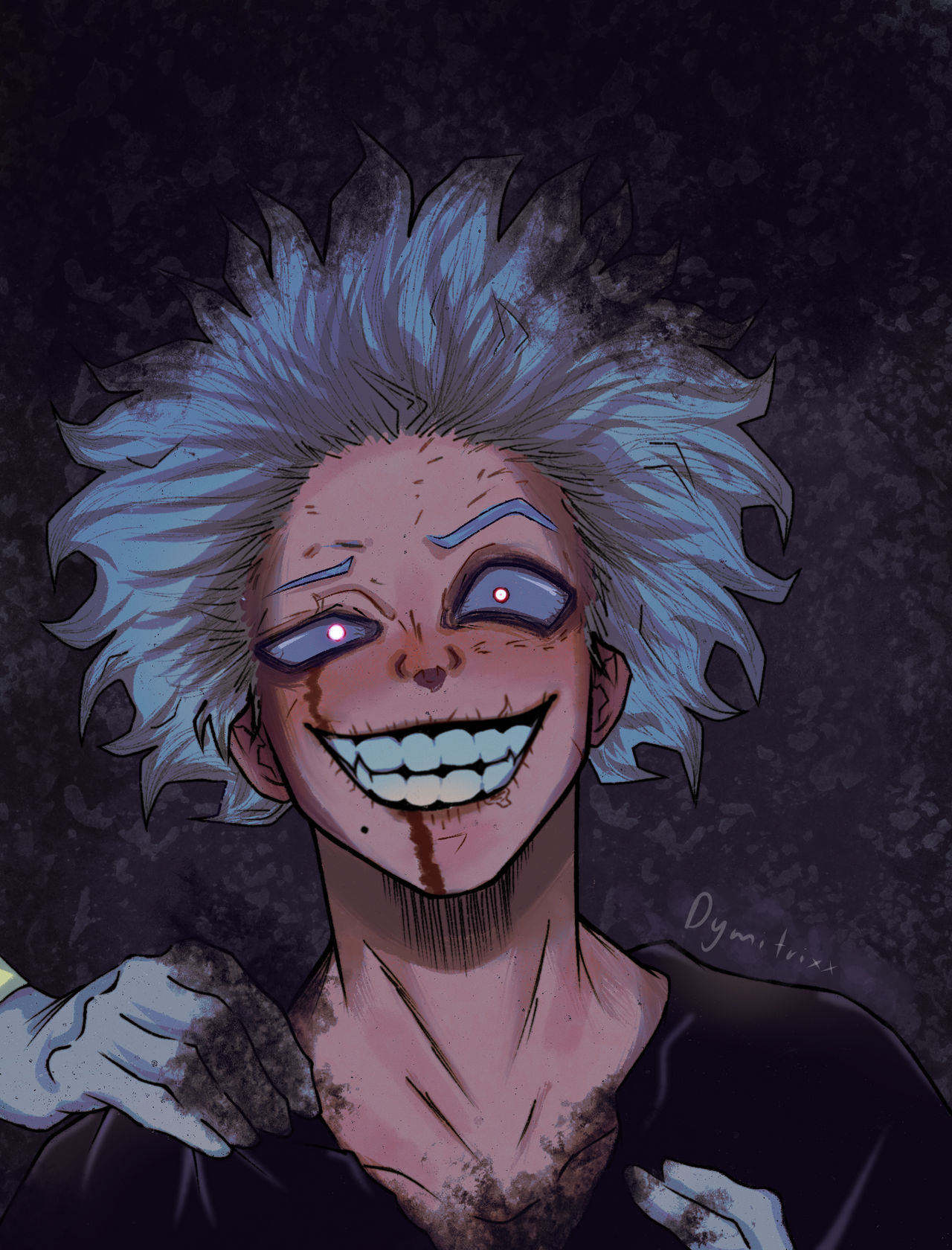 Tomura Shigaraki By Dymitrixx On Deviantart