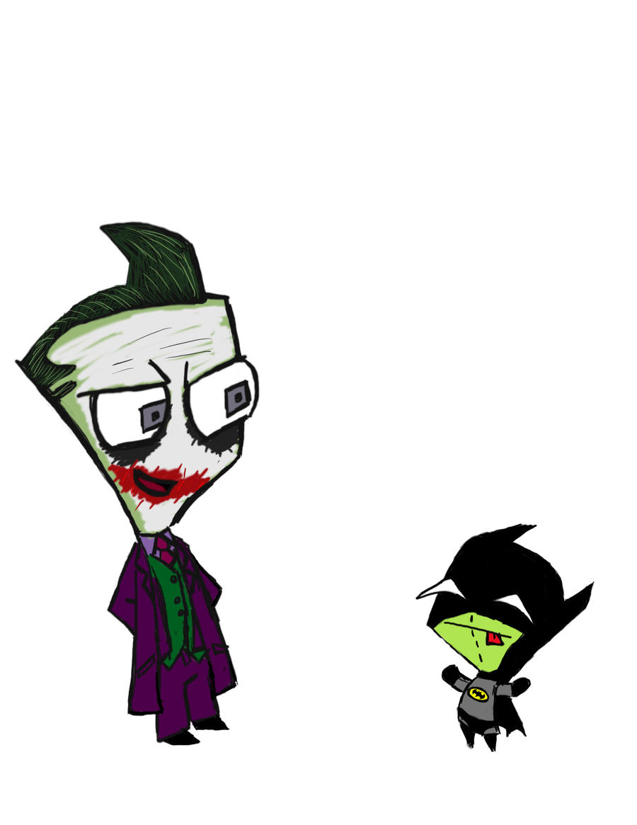 Trick or Treat Zim and Gir by TimePhantomXIII on DeviantArt Trick or Treat Zim and Gir by TimePhantomXIII on DeviantArt