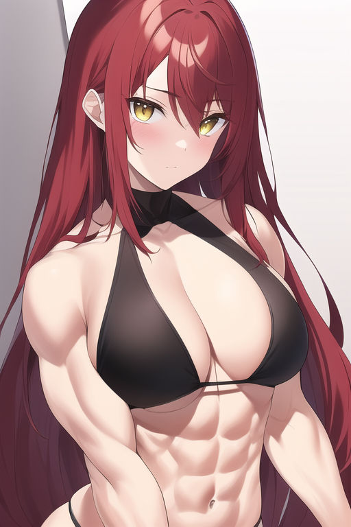 Muscle Red Hair Yellow Eyes S 3565102415 By Doiranart On Deviantart