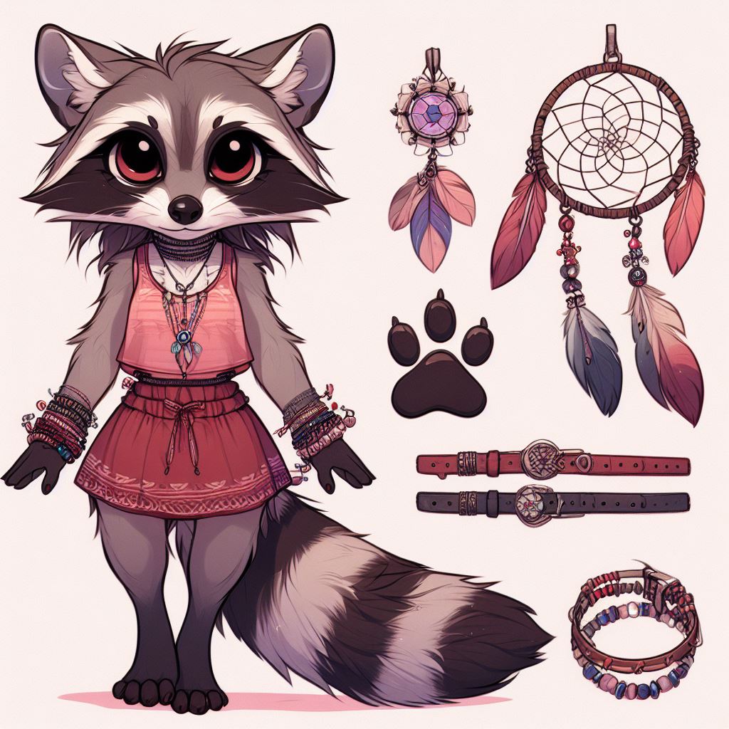 Yet Another Raccoon Girl By Dumpsterfireraccoon On Deviantart