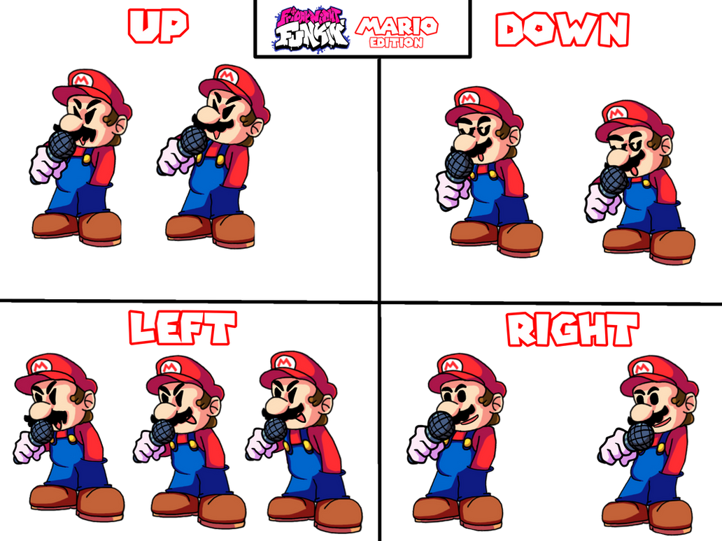 FNF Mario Singing Sprites by GeorgeTheRedEngine15 on DeviantArt FNF Mario Singing Sprites by GeorgeTheRedEngine15 on DeviantArt
