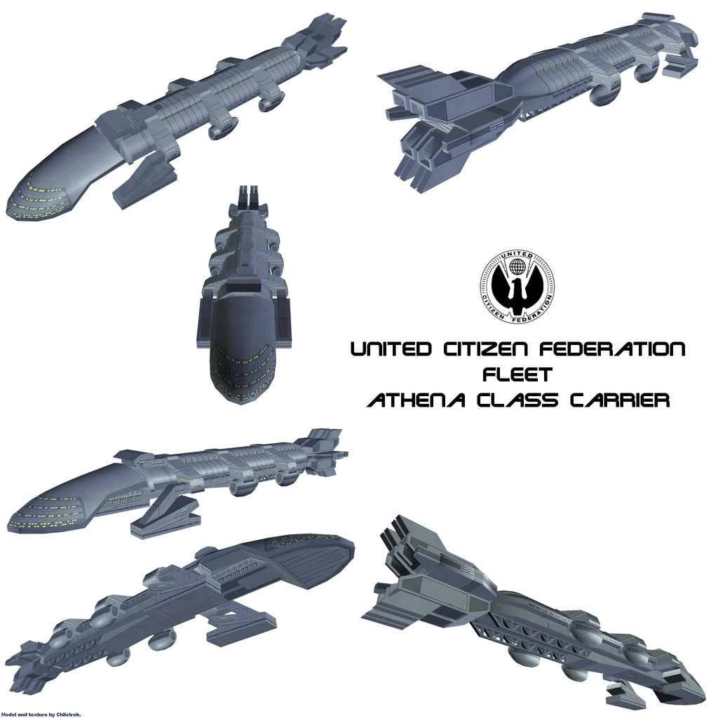 Ucf Athena Class Carrier By Chiletrek On Deviantart