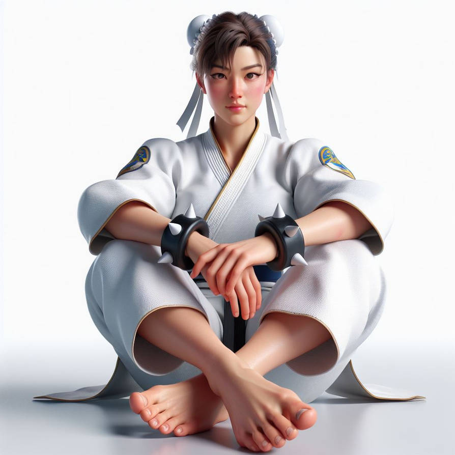 Chun Li Karateka By Kicksoles On Deviantart
