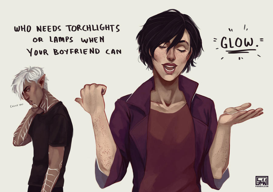 Glowy Elf Benefits By Pandaleonsaa On Deviantart