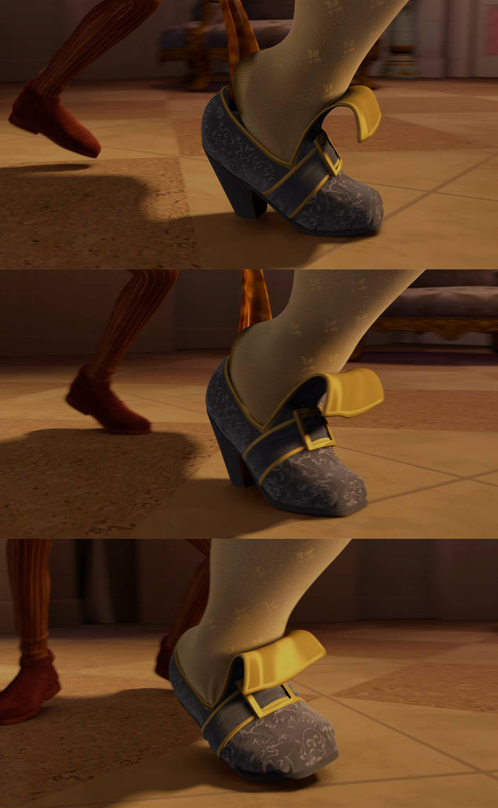 Servant Squeezes Shreks Foot Into The Shoe By Nickson2345 On Deviantart