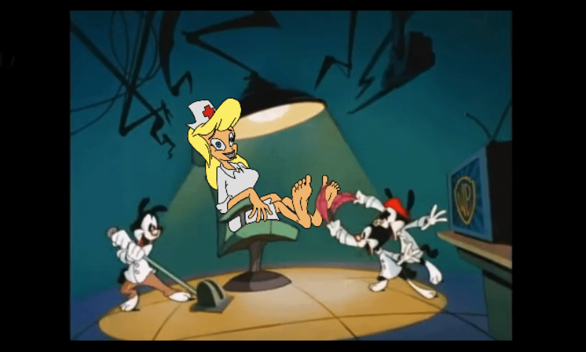 Animaniacs Intro Hello Nurse Edit By Thecrocstongue On Deviantart