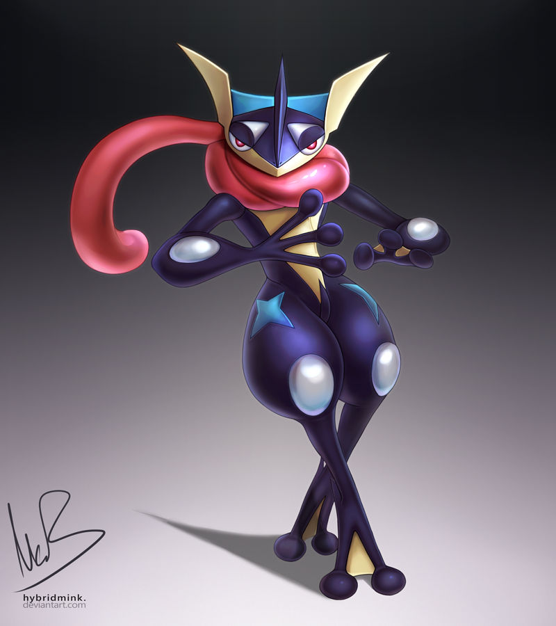 Greninja By Hybridmink On Deviantart
