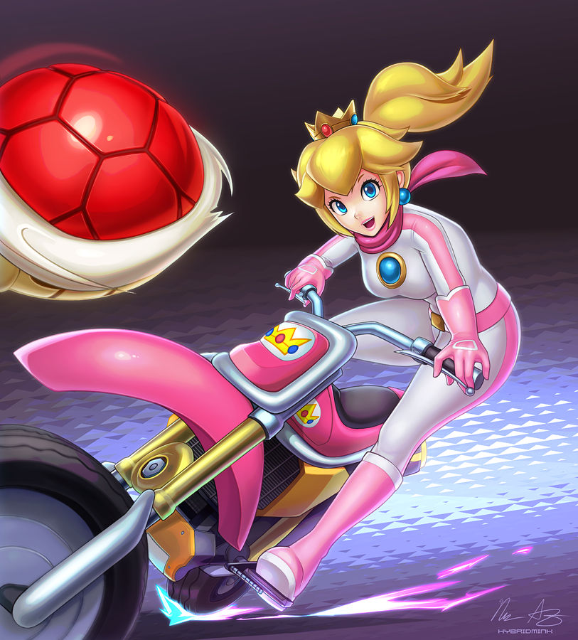 Biker Peach By Hybridmink On Deviantart