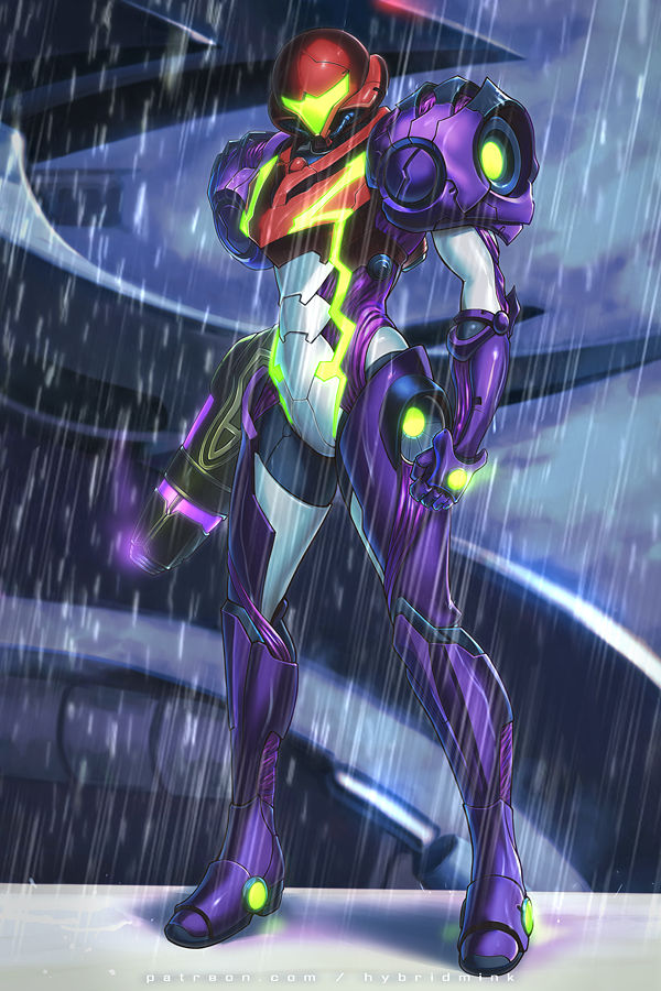 Samus Dread Gravity Suit By Hybridmink On Deviantart